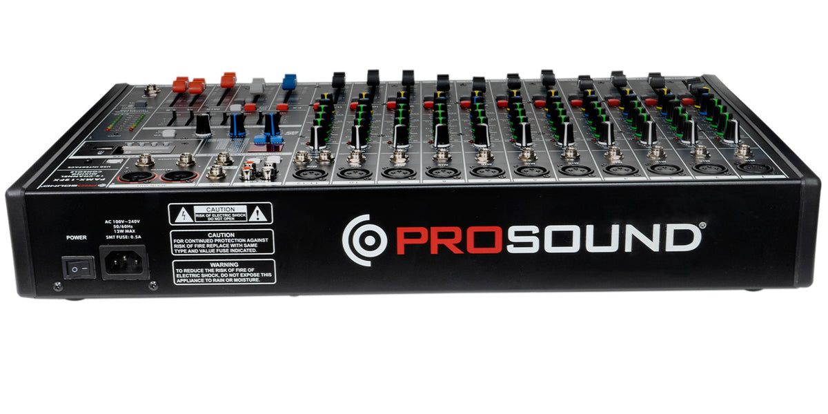 Mezcladora PROSOUND Modelo: PAMX-12FX – Sono Music