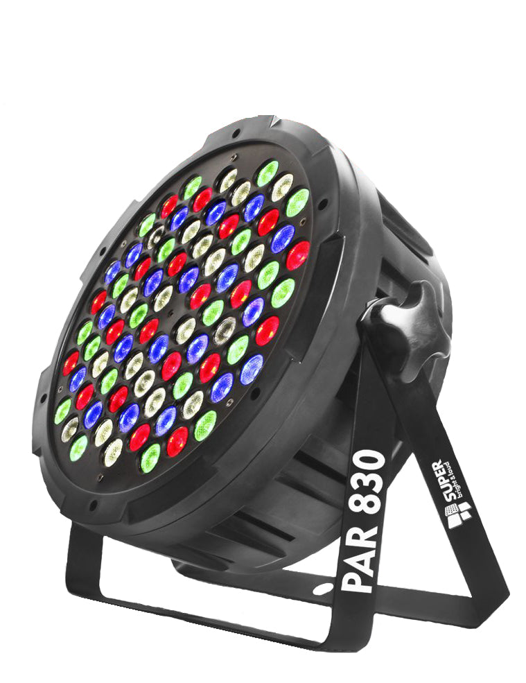 Juego de Luces Par 80 Leds de 3W Marca SUPER BRIGTH Modelo: PAR830 ...